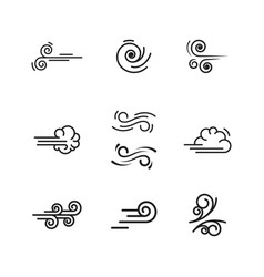 North wind Royalty Free Vector Image - VectorStock