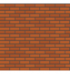 Seamless design with brick wall and bush Vector Image