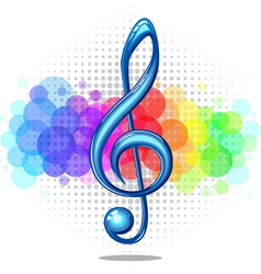 Violin key Royalty Free Vector Image - VectorStock