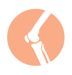 Orthopedic and skeleton symbols human joints Vector Image