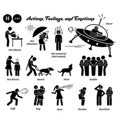 Person holding be smart sign cartoon stick figure Vector Image