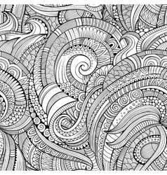 Floral ornamental seamless pattern Royalty Free Vector Image