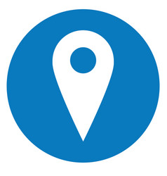 Location symbol map geography direction Royalty Free Vector