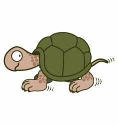 Walking tortoise Royalty Free Vector Image - VectorStock