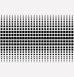 Beautiful rounded black square pattern Royalty Free Vector