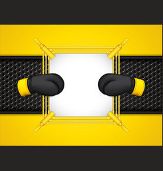 Boxing arrow background Royalty Free Vector Image