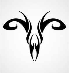 Aries Symbol Royalty Free Vector Image - VectorStock