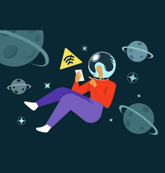 No internet connection slow network Royalty Free Vector