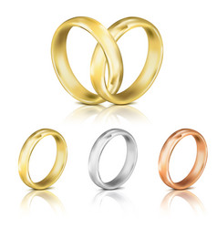 Gold ring Royalty Free Vector Image - VectorStock