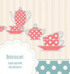 Wonder tea party pyramid Royalty Free Vector Image