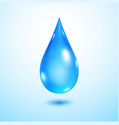 Object water drop Royalty Free Vector Image - VectorStock