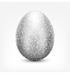 Silver glitter texture Royalty Free Vector Image