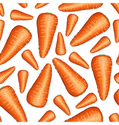 Carrot seamless pattern endless background Vector Image