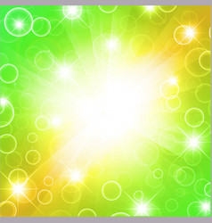 Abstract magic light green background Royalty Free Vector