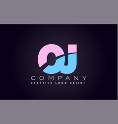 Dm alphabet letter join joined letter logo design Vector Image