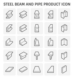 Reinforced concrete icon Royalty Free Vector Image