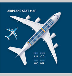 Airplane front view Royalty Free Vector Image - VectorStock