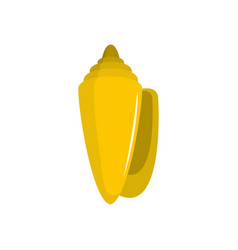 Single shell icon cartoon style Royalty Free Vector Image