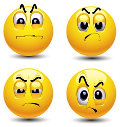 Smiley characters Royalty Free Vector Image - VectorStock