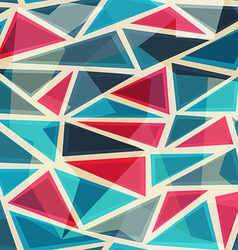 Abstract triangle seamless pattern Royalty Free Vector Image