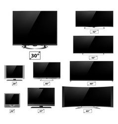 Tv screen retro monitor template electronic device