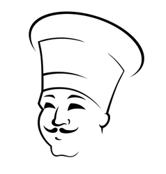 Multiethnic chefs in toques sketch style Vector Image