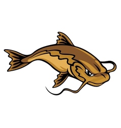 Brown bull Royalty Free Vector Image - VectorStock