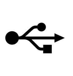 Usb all type Royalty Free Vector Image - VectorStock