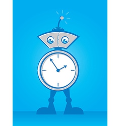 Funny robot Royalty Free Vector Image - VectorStock
