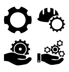 Personal development black icon sign Royalty Free Vector