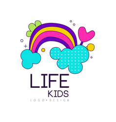 Family entertainment logo design template Vector Image