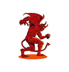 Evil Creature Monster Royalty Free Vector Image