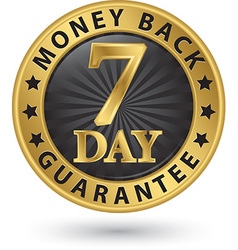 Risk free satifaction guarantee Royalty Free Vector Image