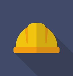 Construction helmet icon Royalty Free Vector Image