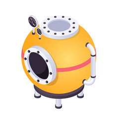 Steampunk machine icon Royalty Free Vector Image