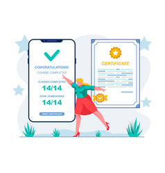 Multipurpose professional certificate template Vector Image