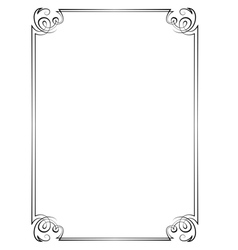 Vertical frame Royalty Free Vector Image - VectorStock