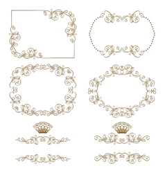 Decorative frame Royalty Free Vector Image - VectorStock