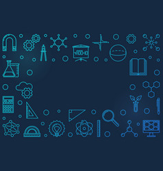 Science board Royalty Free Vector Image - VectorStock