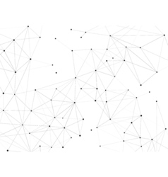 Connected Dots Background Royalty Free Vector Image