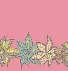 Abstract seamless hand-drawn border Royalty Free Vector