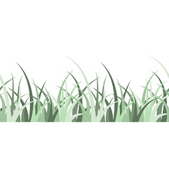 Seamless green grass Royalty Free Vector Image