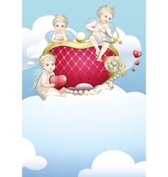 3 angel Royalty Free Vector Image - VectorStock
