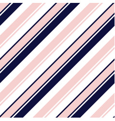 Pink and navy stripe seamless pattern background Vector Image