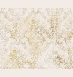 Royal baroque texture pattern floral Royalty Free Vector
