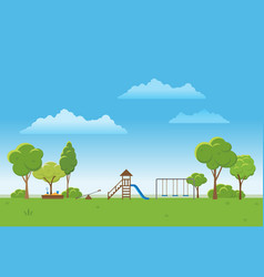 Nature landscape Royalty Free Vector Image - VectorStock