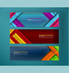 Header curve background design Royalty Free Vector Image