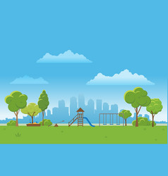 Nature landscape Royalty Free Vector Image - VectorStock