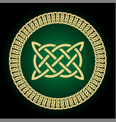 Various celtic knots goidelic frames Royalty Free Vector