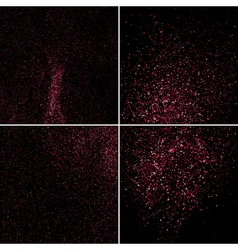 Ornamental background with square crosswise frame Vector Image